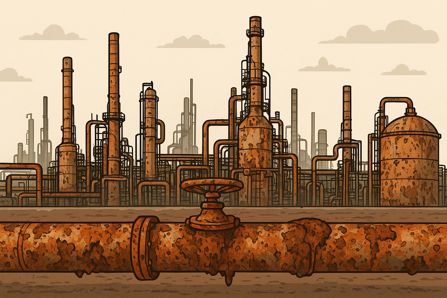 CORROSION IN OIL REFINERIES: CAUSES, COSTS & WHY GREEN CORROSION ...